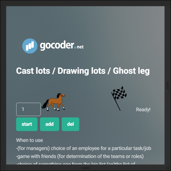 gocoder public project :: gocoder.net